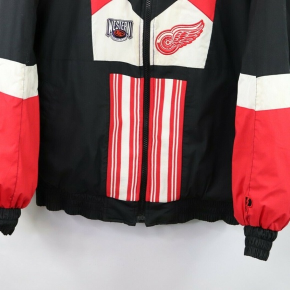 Pro Player | Jackets & Coats | Vintage Pro Player Detroit Red Wings Puffer Jacket | Poshmark